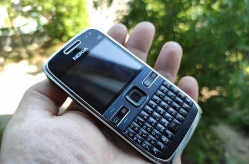 Nokia E72 Black Бизнес смартфон