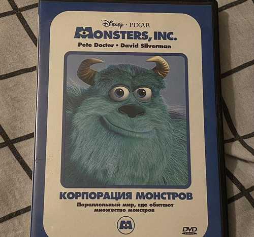 DvD диск корпорация монстров