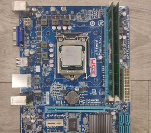 Связка Intel i5-2300+Gigabyte GA61M-DS2 + RAM 4GB