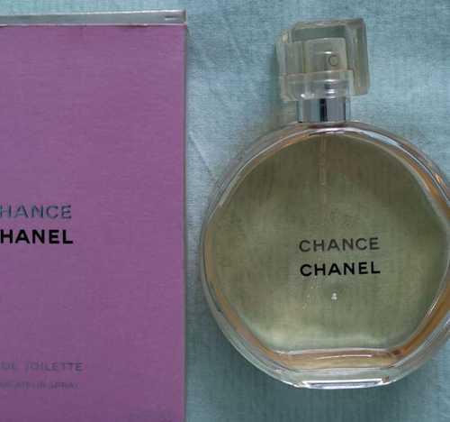 Женские духи Chanel chance остаток от 100мл