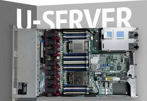 Сервер HP DL360 Gen9 4*3.5 2*2699v3 64Gb P440ar 2*