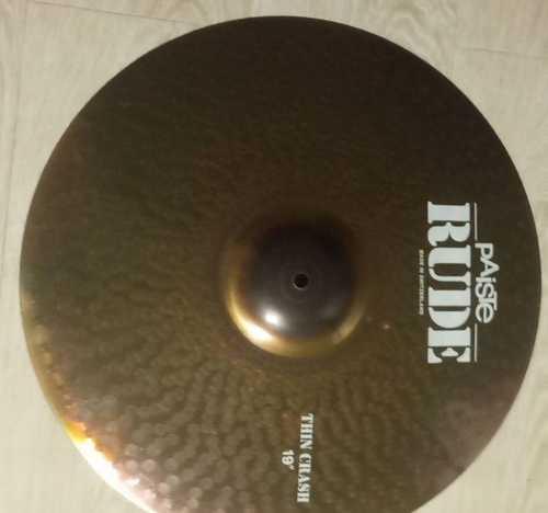 Paiste Rude thin crash 19"