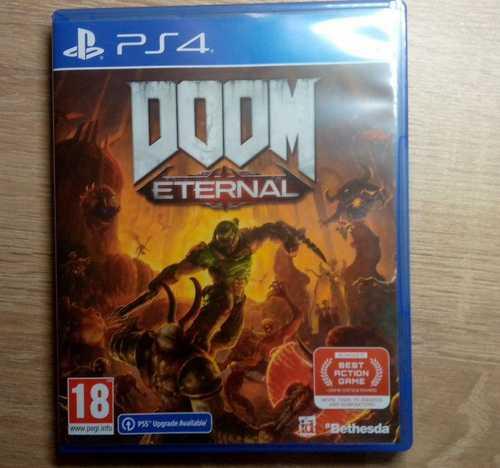 Doom Eternal диск для ps4