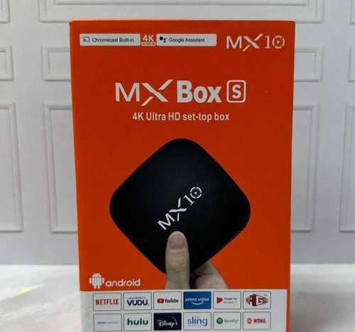 SMART TV приставка Android MX-10 BOX S MX Box 4K