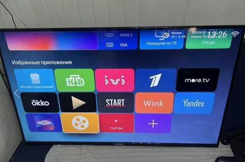 Витязь 50LU1204 smart tv