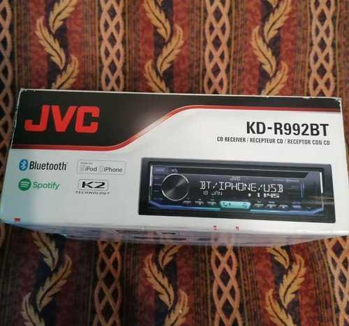 Автомагнитола JVC KD-R992BT