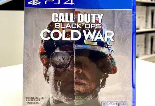 Call Of Duty Black Ops Cold War PS4 новый в плёнке