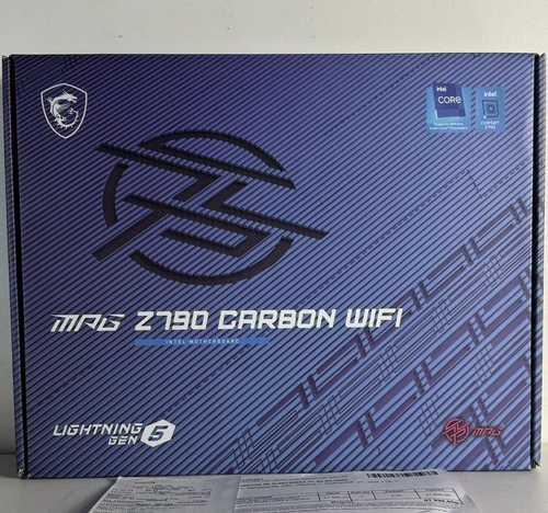 Материнская плата MSI MPG Z790 carbon wifi новая