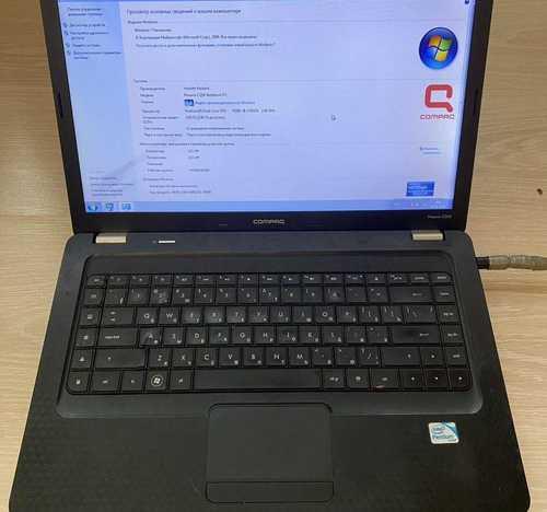 Ноутбук hp Compaq presario cq56