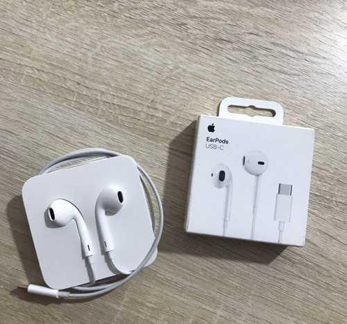 Наушники apple earpods type c