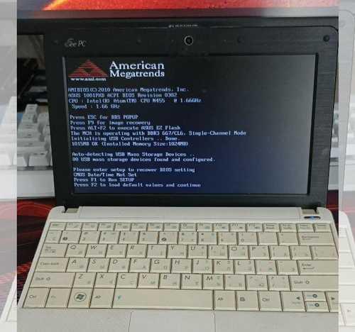 Нетбук asus eee PC 1001PXD