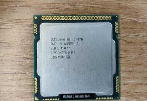 Intel core i7 870 1156