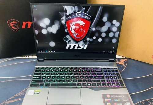 Мощный MSI Leopard GP65/i5-10500H/GTX 1660Ti/144Hz