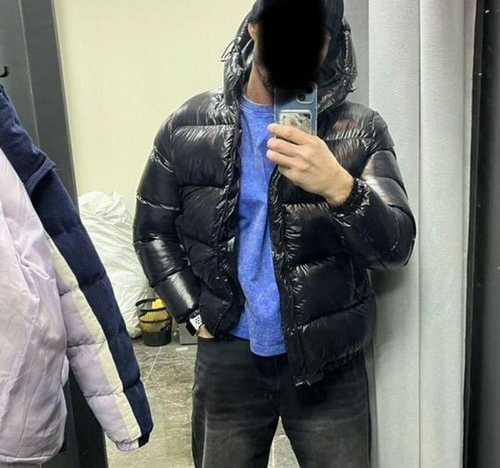 Пуховик zara x moncler