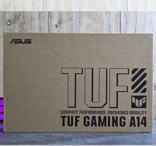 14" ASUS TUF Gaming A14 FA401U, Ryzen 7, RAM 16ГБ, 512 ГБ, GeForce RTX 4050 6 ГБ