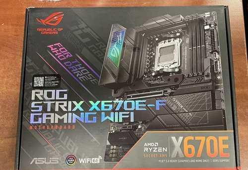 Плата Asus ROG Strix X670E-F Gaming WiFi