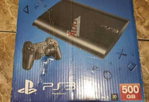 Коробка от Sony PS3 Slim 500 GB