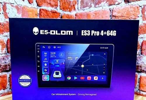 Android магнитола 4+64 olom-E5 ES3 Pro 4G+sim