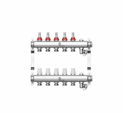 Коллектор нерж. Wester 1"-3/4 в сборе на 5 выходов