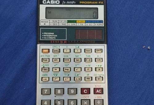 Калькулятор Casio fx-3600 PV