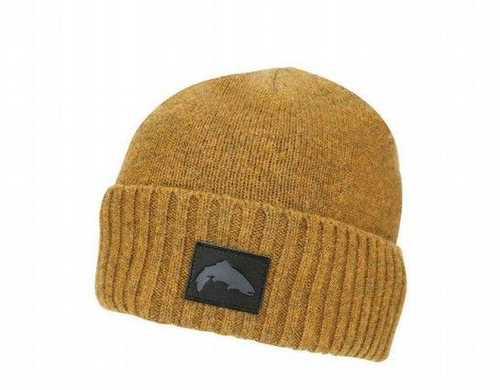 Шапка Simms Wool Beanie, Dark Bronze