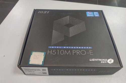 Мат.плата s1200 H510 + процессор i5 11400F