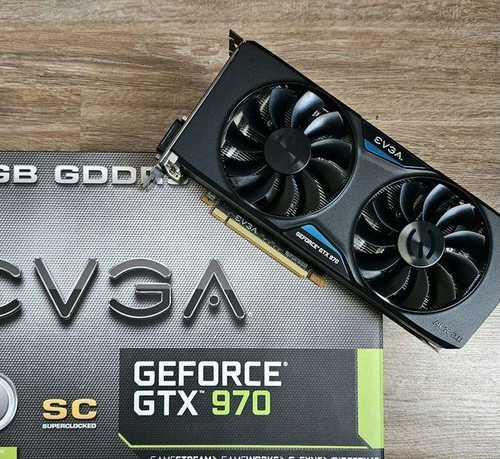 Evga GTX 970, 4Gb, комплект/топ исполнение