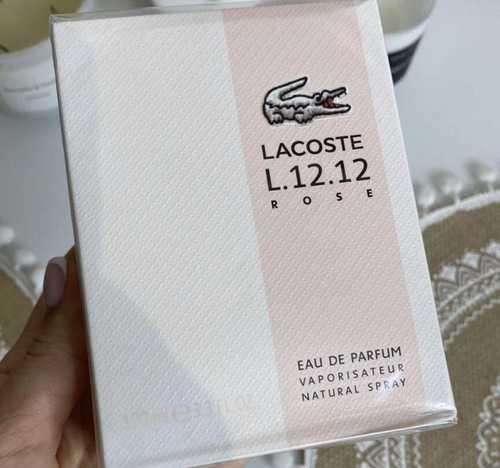 Lacoste L.12.12 Rose, Парфюмерная вода, спрей 100