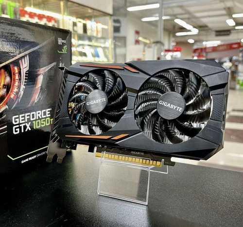 Видеокарта gigabyte GTX 1050 Ti 1316Mhz PCI-E 3.0