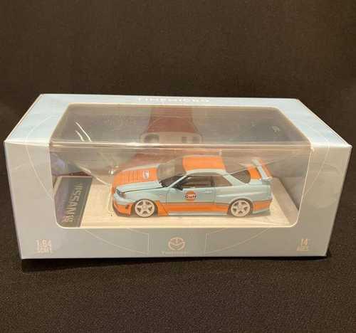 Time Micro Nissan Skyline GT-R (R34) Gulf