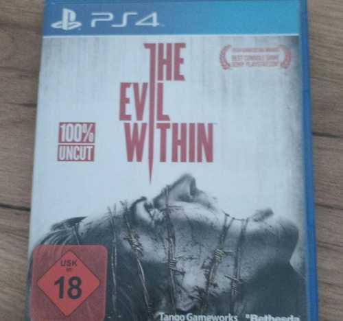 Диски на ps4, The Evil Within (1 часть )