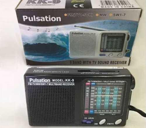 FM MW SW Радиоприемник Pulsation KK-9 батарейки аа