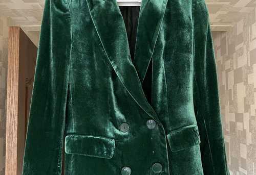 Пиджак бархатный Massimo Dutti