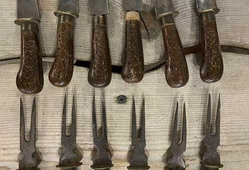 Набор ножей и вилок.Индия