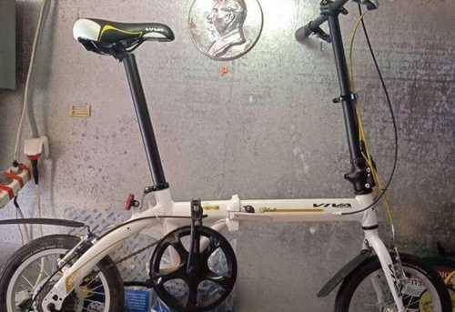 Велосипед viva FD A8 алюминиевый складной (новый)