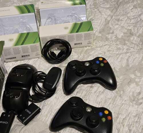 Джойстик xbox 360 беспроводной