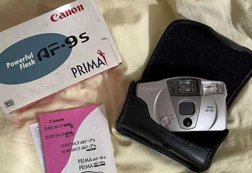 Пленочный фотоаппарат canon prima AF-9S