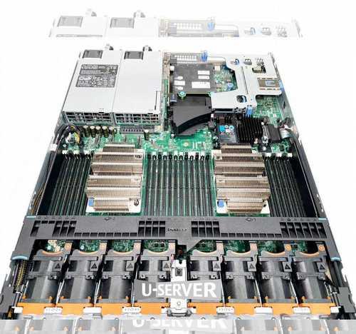 Сервер Dell R640 10*2.5 2*6130 64GB H740pm 2*750W EMC PowerEdge R640 1U Б/У