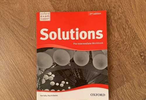 Solutions intermediate 2nd edition- раб. тетрадь