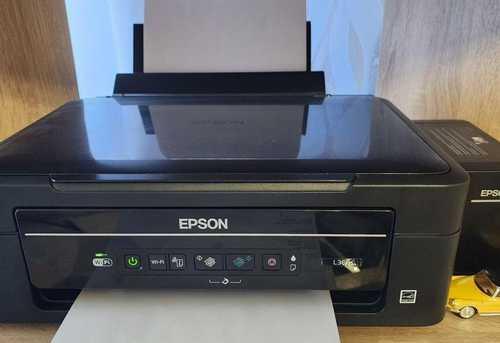 Мфу epson l366 с снпч и wifi