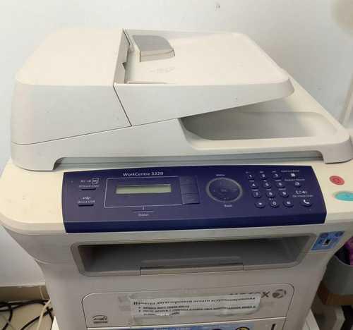 Мфу лазерный Xerox Work centre 3220