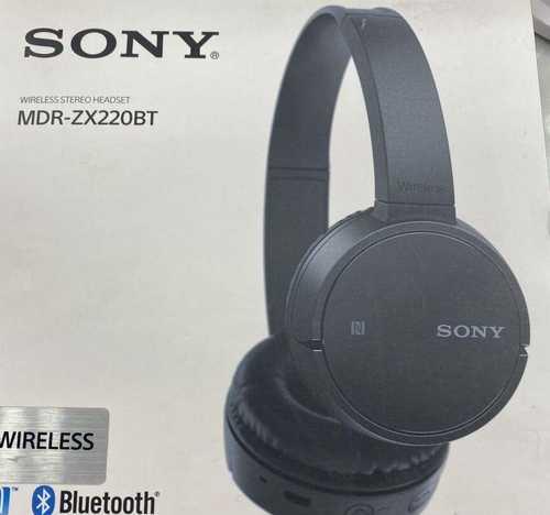 Беспроводные наушники sony mdr-zx220bt