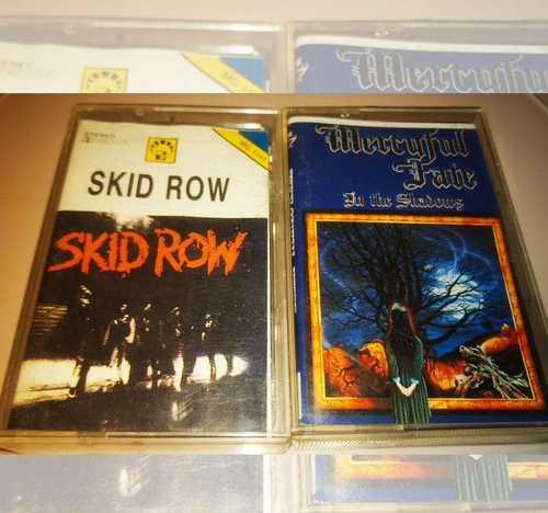 2 кассеты Skid Row, Mercyful Fate