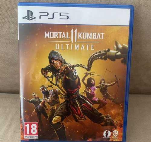 Mortal kombat 11 ultimate ps 5 диск