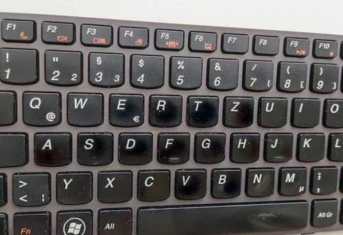 Клавиатура на немецком языке для ноутбука