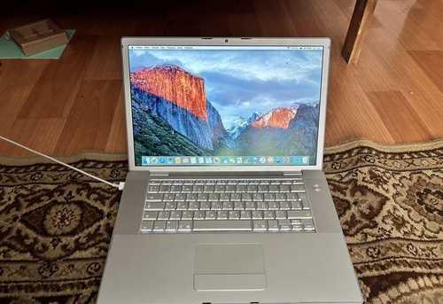 Apple MacBook Pro 15 2007