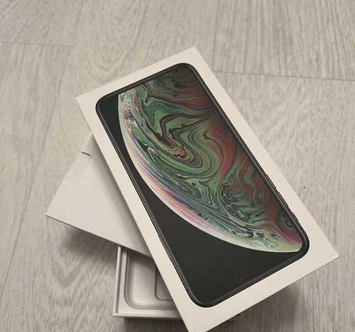 Коробка от iPhone xs max 256 space grey