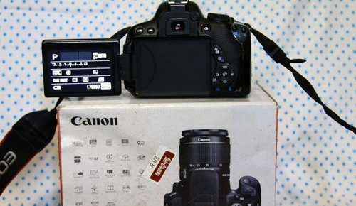 Зеркальная камера canon 650