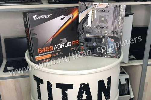 Материнская плата Gigabyte B450 aorus PRO AM4