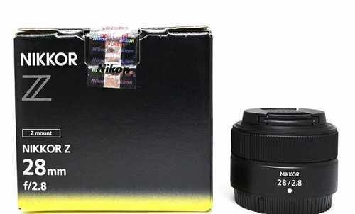 Объектив Nikon Z 28mm f/2.8 Nikkor